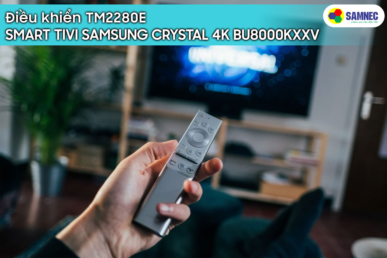 Phân biệt Smart Tivi Samsung Crystal 4K AU8000 và BU8000